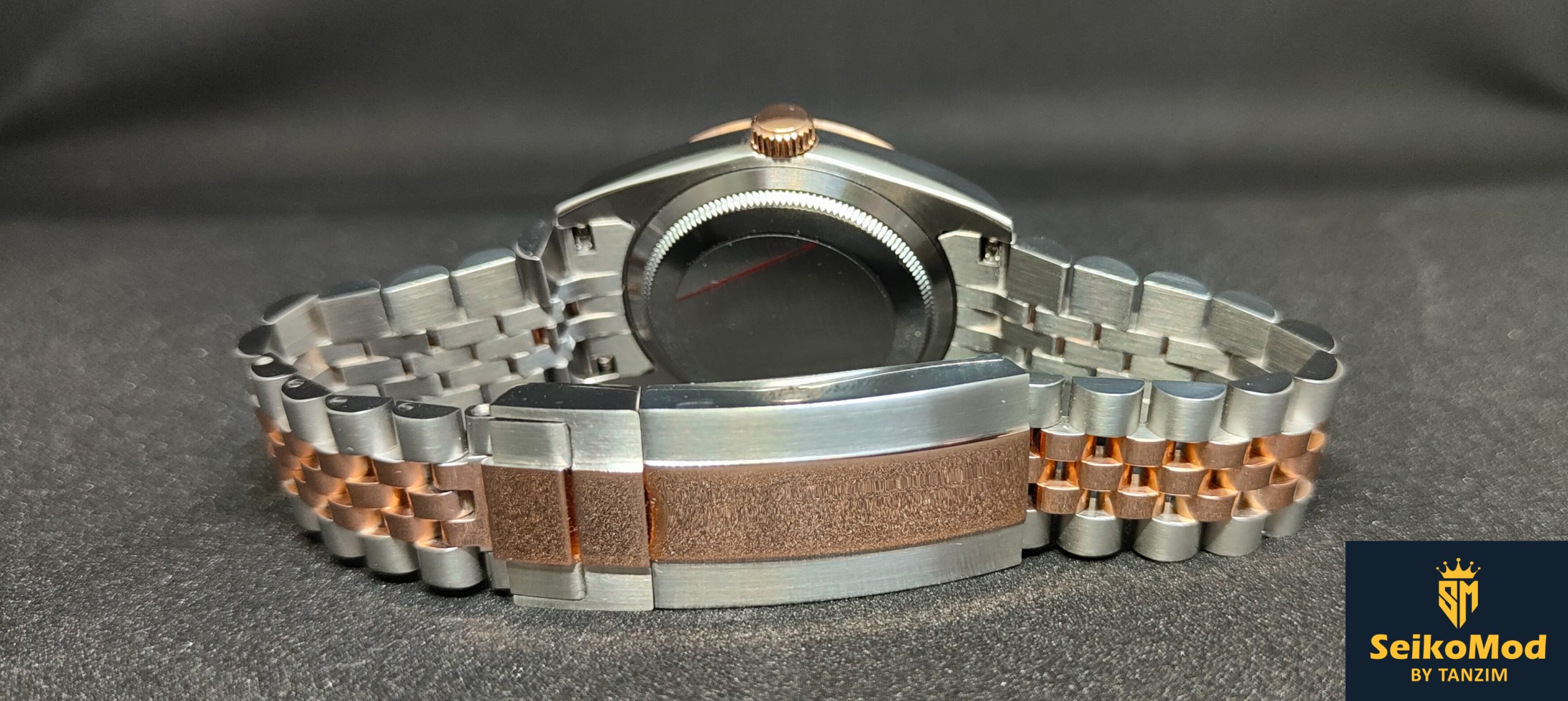 Seiko Datejust Copper Roman – Seiko Mod by Tanzim