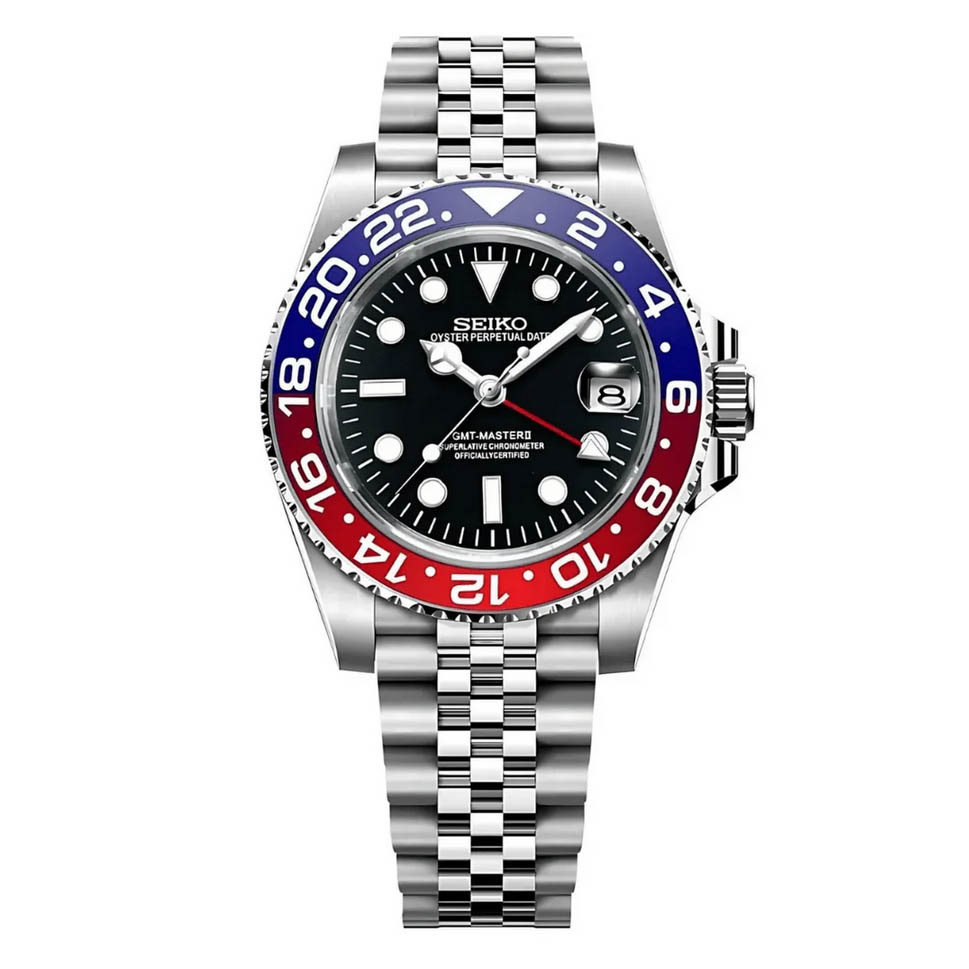 Seiko GMT Master II – Pepsi – Seiko Mod by Tanzim